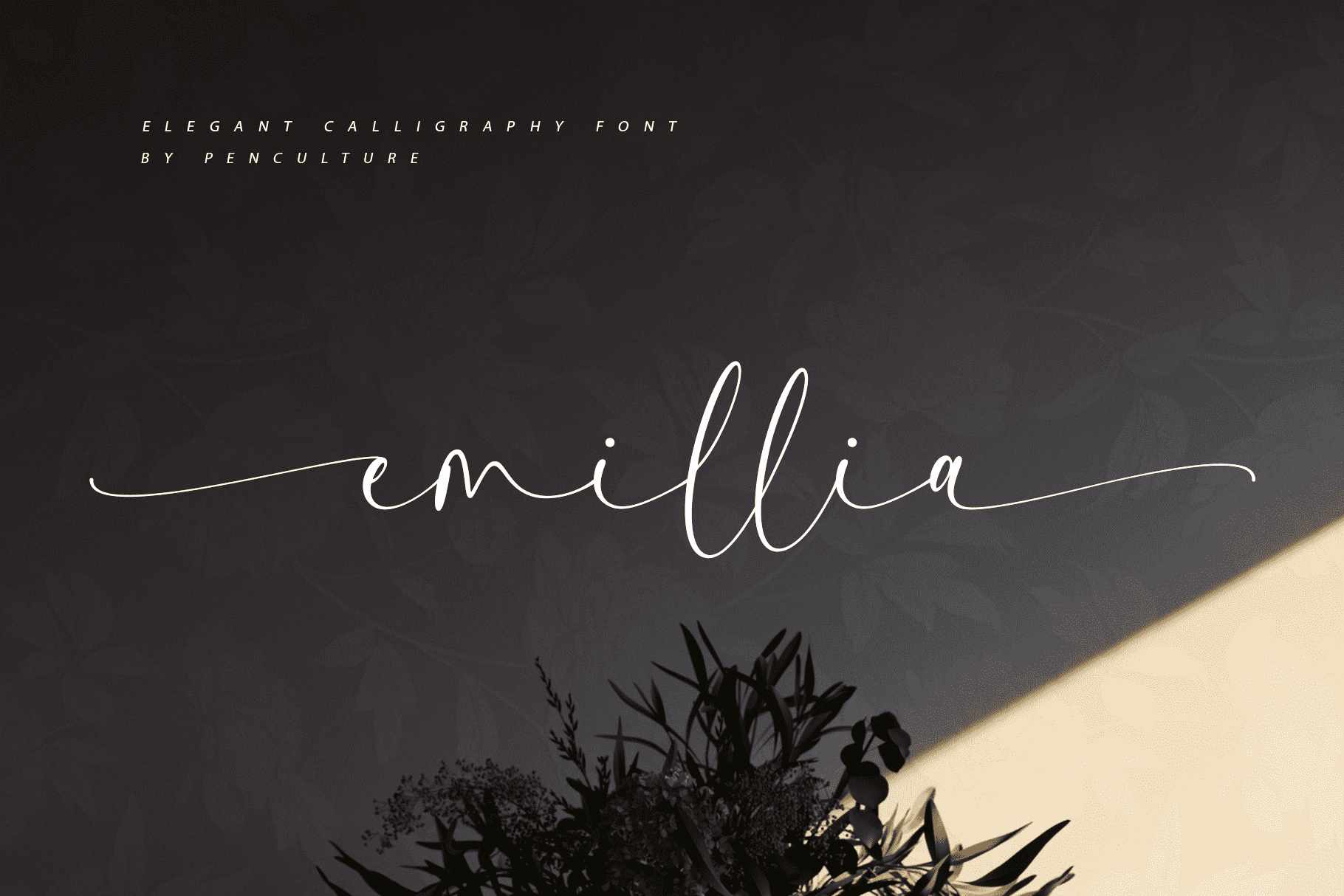 Emillia Calligraphy Font
